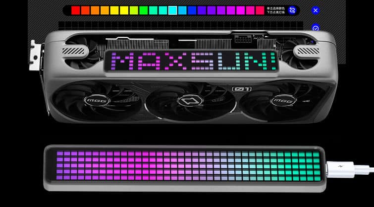 Esta RTX 4090 tem 5 ventoinhas, LED destacável e ocupa 3 slots ...