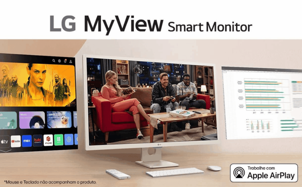 Monitor inteligente LG MyView chega ao Brasil por R$ 1.799 - Hardware