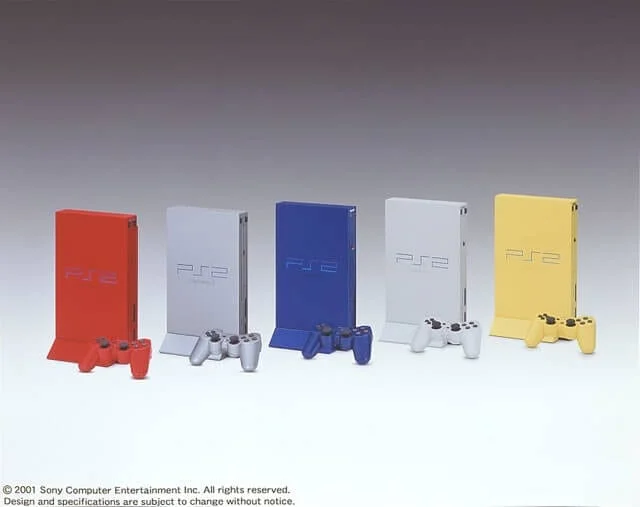Essa versão translúcida do PS2 é uma das mais bonitas e raras do ...