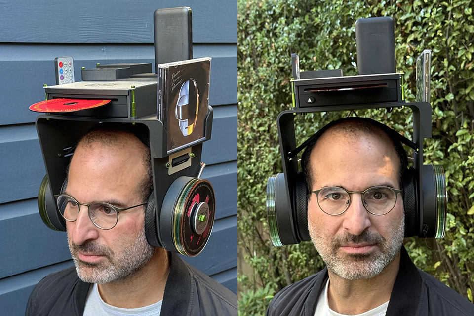 Fones de ouvido com CD player embutido: veja essa maluquice criativa ...