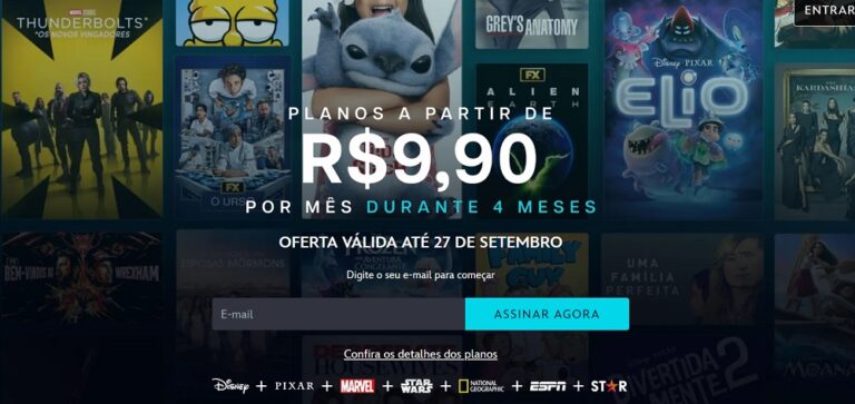Disney+ corta preço: planos começam em R$ 9,90, mas só até 27 de setembro
