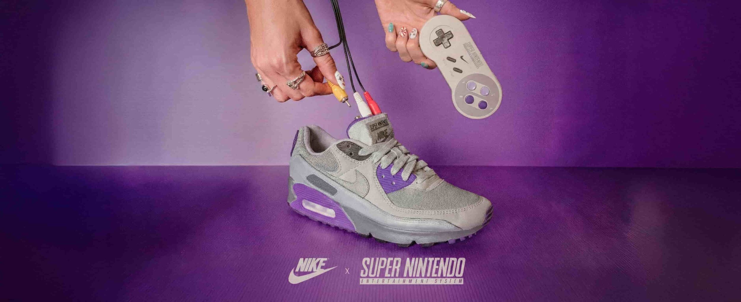Designer cria Nike Air Max com Super Nintendo funcional embutido ...