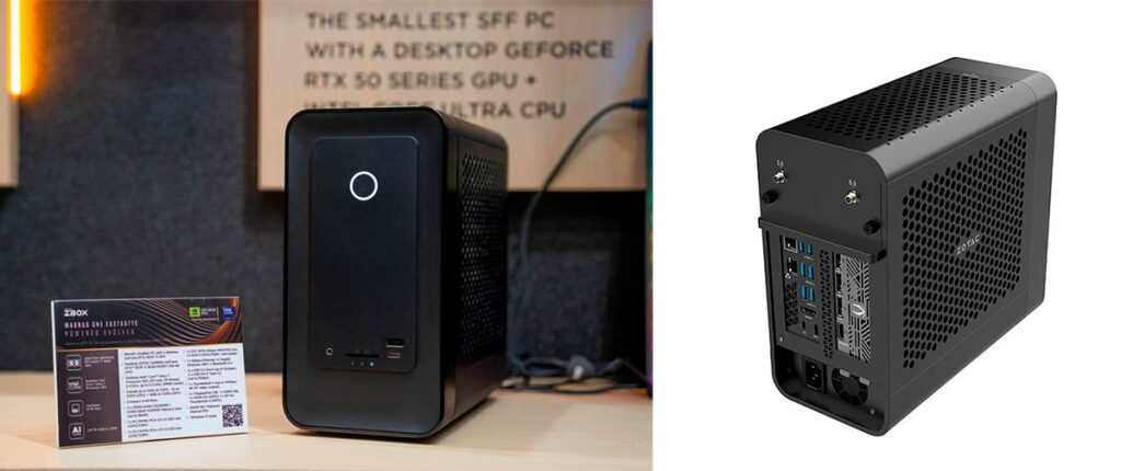 Zotac lança mini PC Zbox Magnus com RTX 5070 Ti de desktop - Hardware ...