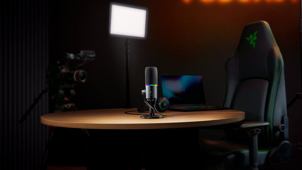Razer anuncia o microfone Seiren V3 Pro; modelo grava em 32-bit float e ...
