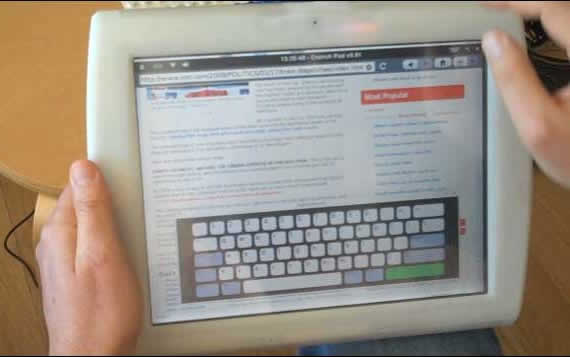 Segundo protótipo do Internet tablet do TechCrunch, de $299 - Hardware ...