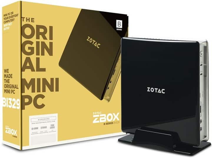 ZOTAC anuncia o ZBox BI329, mini-PC com Celeron N4100