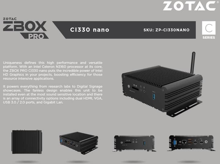 Zotac introduziu a linha de mini-PCs ZBOX Pro - Hardware.com.br