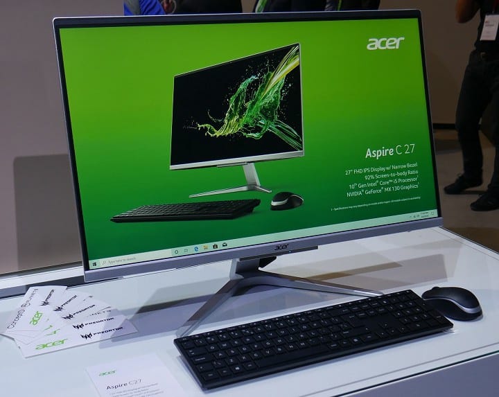 Acer anuncia o belo all-in-one Aspire C Slim equipado com tela IPS