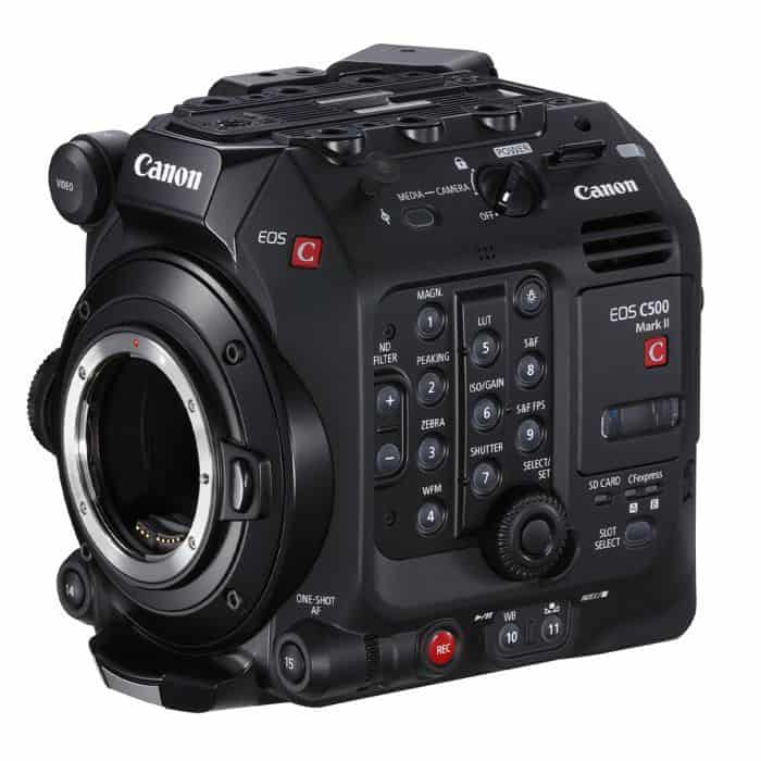 Canon EOS C500 Mark II e lentes Sumire Prime chegam ao Brasil