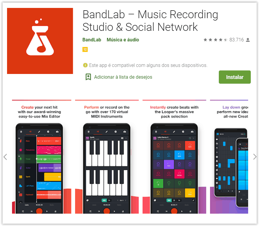 Os 8 melhores aplicativos para criar música no Android e iOS