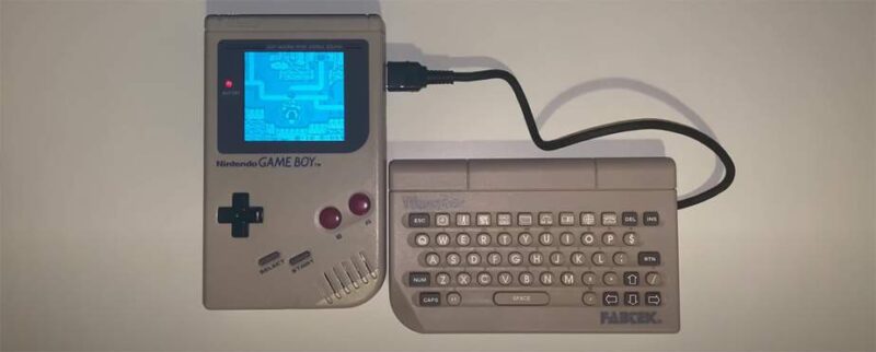 Teclado do Game Boy: o Work Boy, ressurge após 28 anos