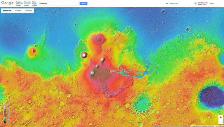 Google Mars: Explore o planeta vermelho sem sair de casa - Hardware.com.br