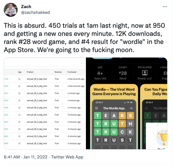 App Store remove plágio de Wordle e criador se desculpa no Twitter ...