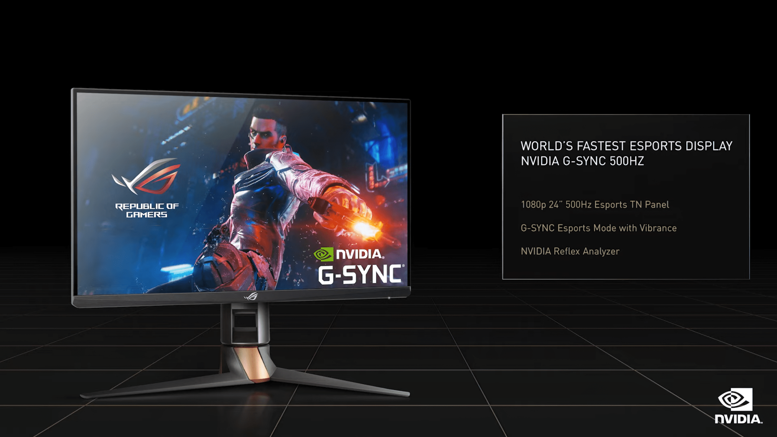 Nvidia anuncia o primeiro monitor gamer com suporte para 500 Hz ...