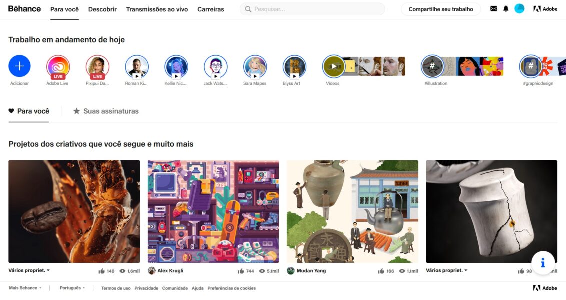 O que é Behance e como funciona essa plataforma da Adobe? - Hardware.com.br