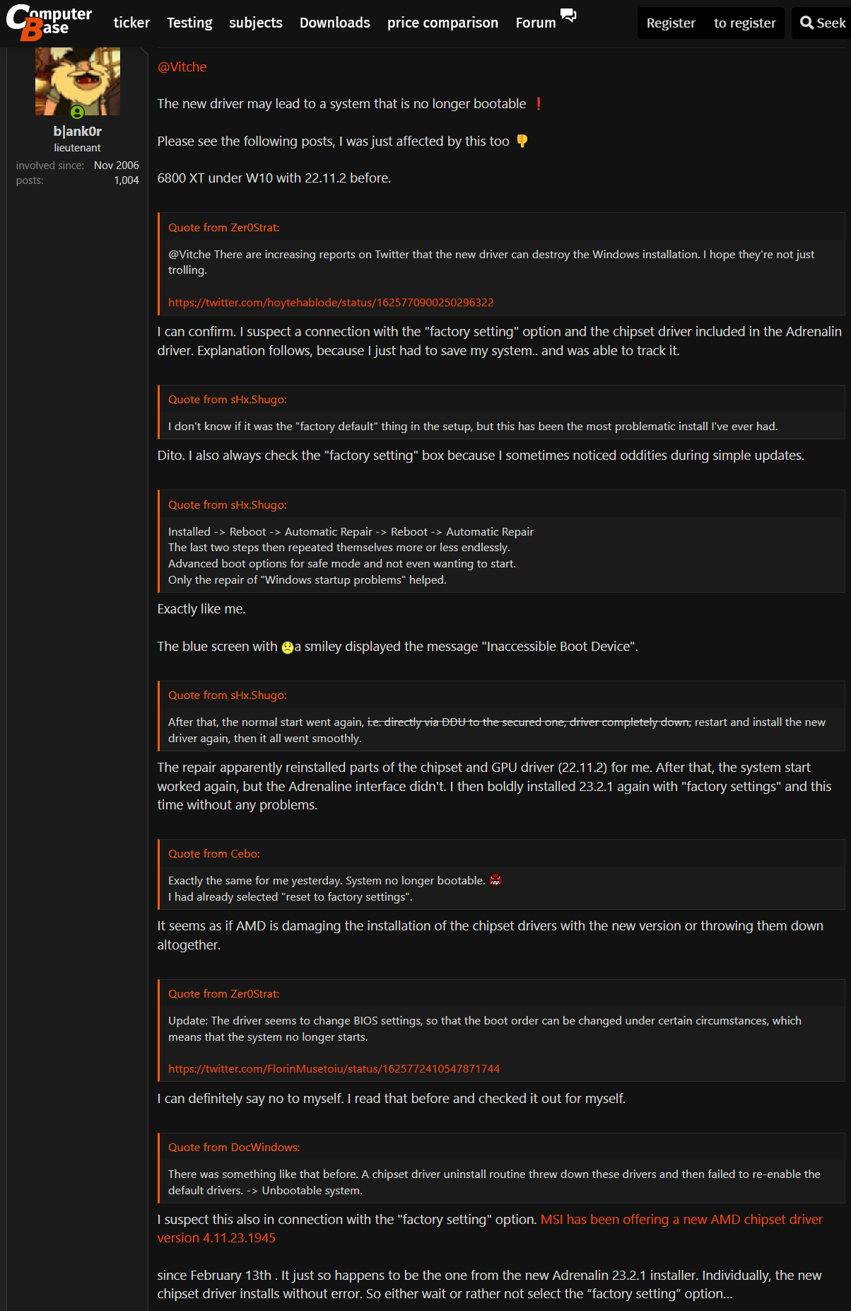Novos drivers da AMD estão causando travamentos no Windows; saiba o que ...