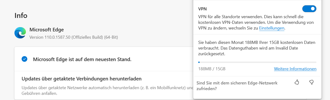 Alguns usuários já começaram a receber a VPN gratuita do Microsoft Edge ...